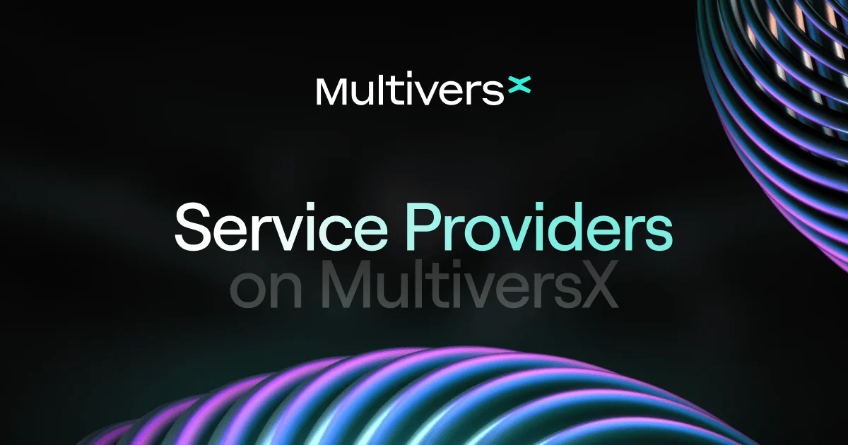 Service Providers on MultiversX